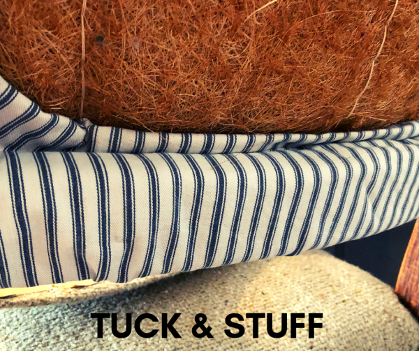 How to Upholster a Chair the Easy Way! - Hearty Sol