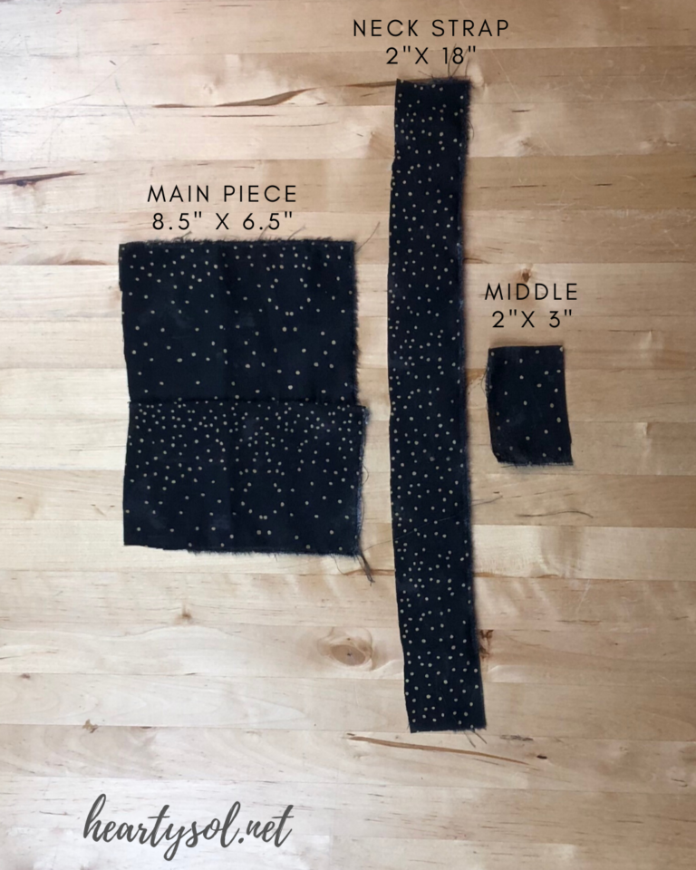 How to make an Easy Bow Tie | Quick Sewing Tutorial - Hearty Sol