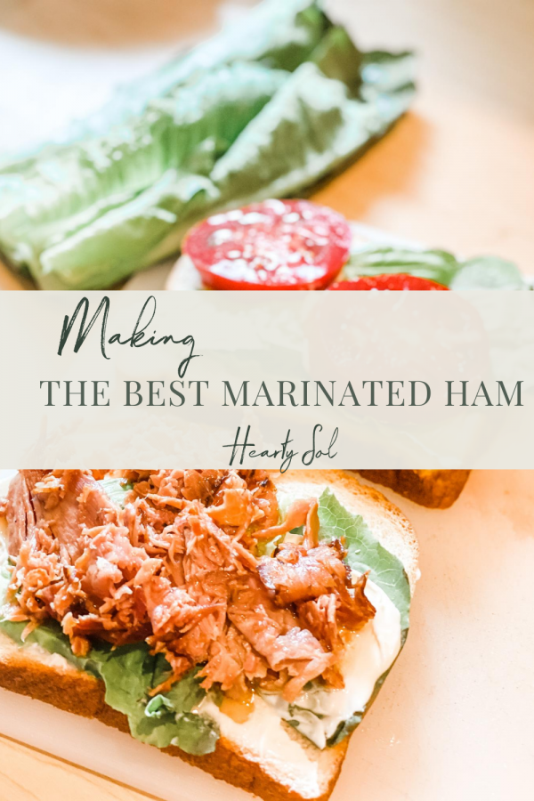 How to Make Easy Marinated Ham - Hearty Sol
