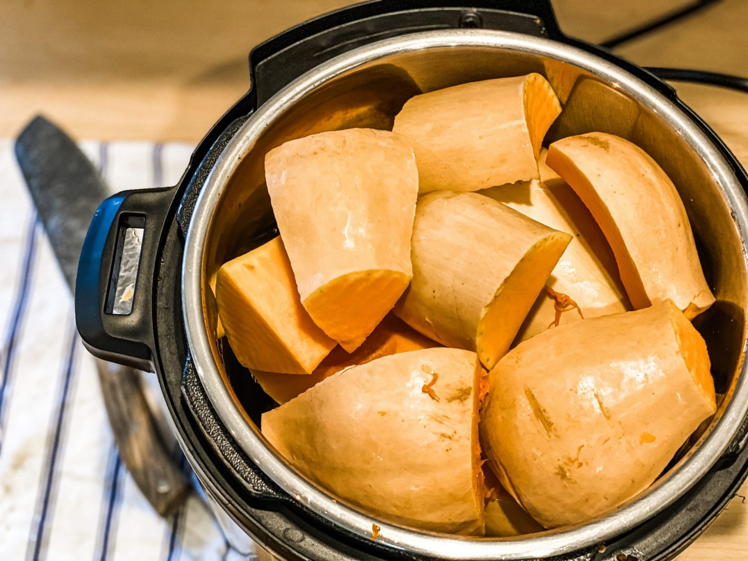 Making Instant Pot Butternut Squash | Quick Squash Recipe - Hearty Sol