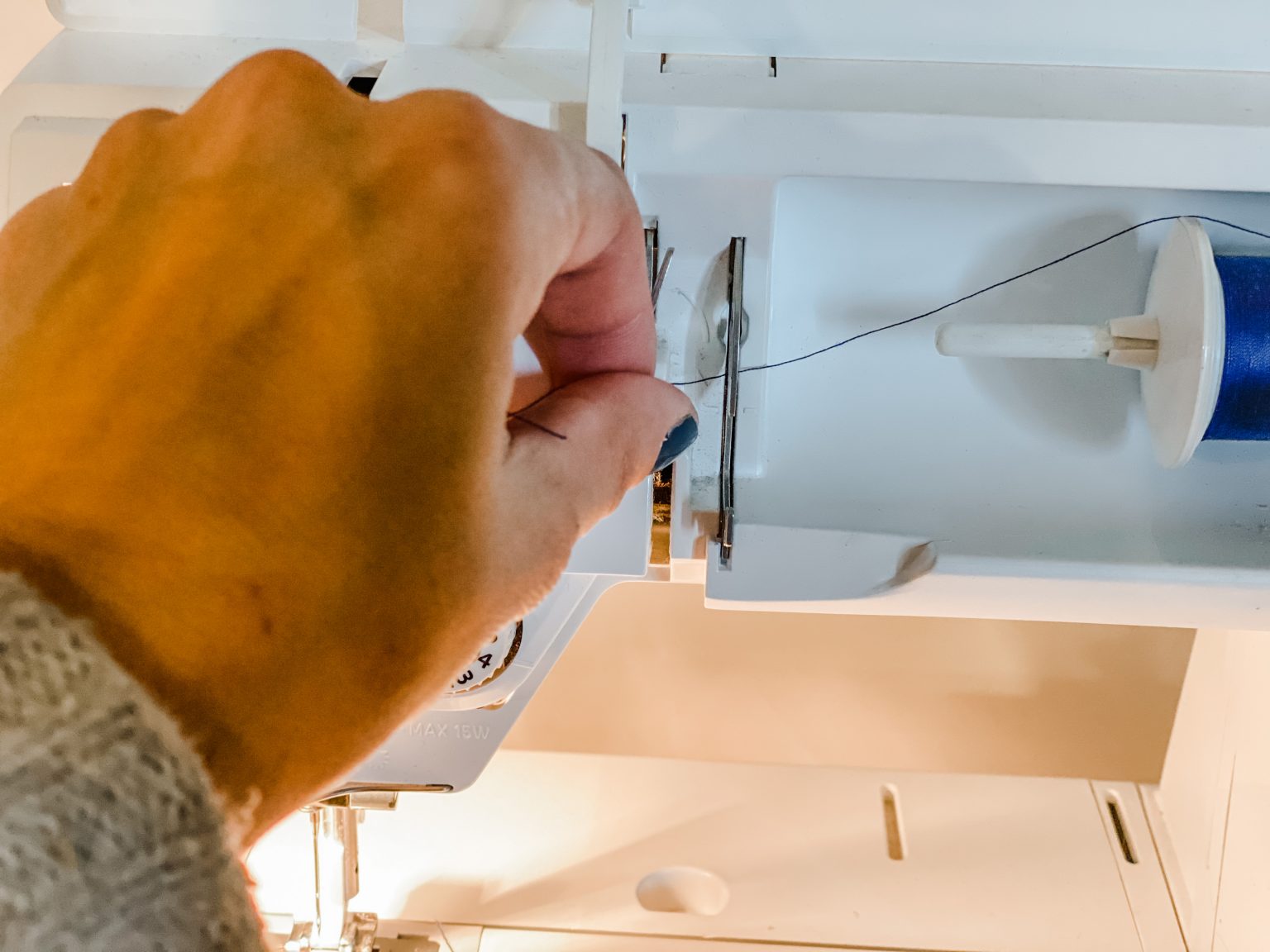 Threading a Sewing Machine | How to Sew| Lesson #2 - Hearty Sol