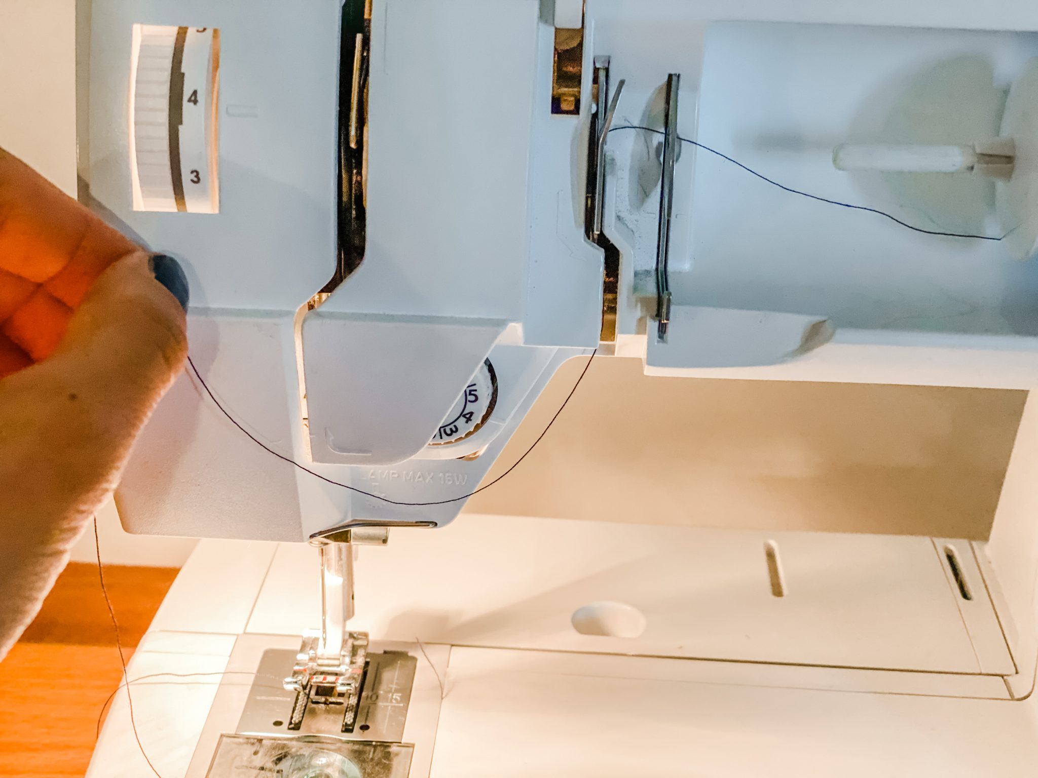 Threading a Sewing Machine | How to Sew| Lesson #2 - Hearty Sol