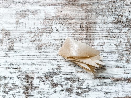 How to Make Paper Stars Using Parchment Paper - Hearty Sol