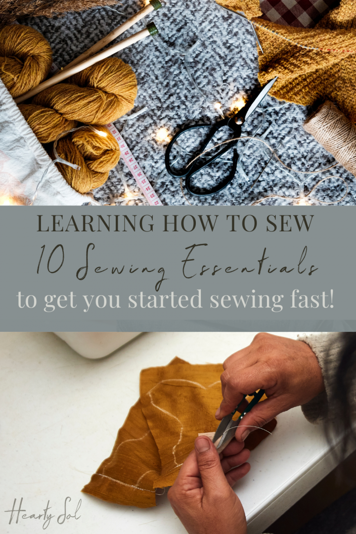 How to Sew | Simple Sewing Series | 10 Sewing Essentials | Lesson #1 ...