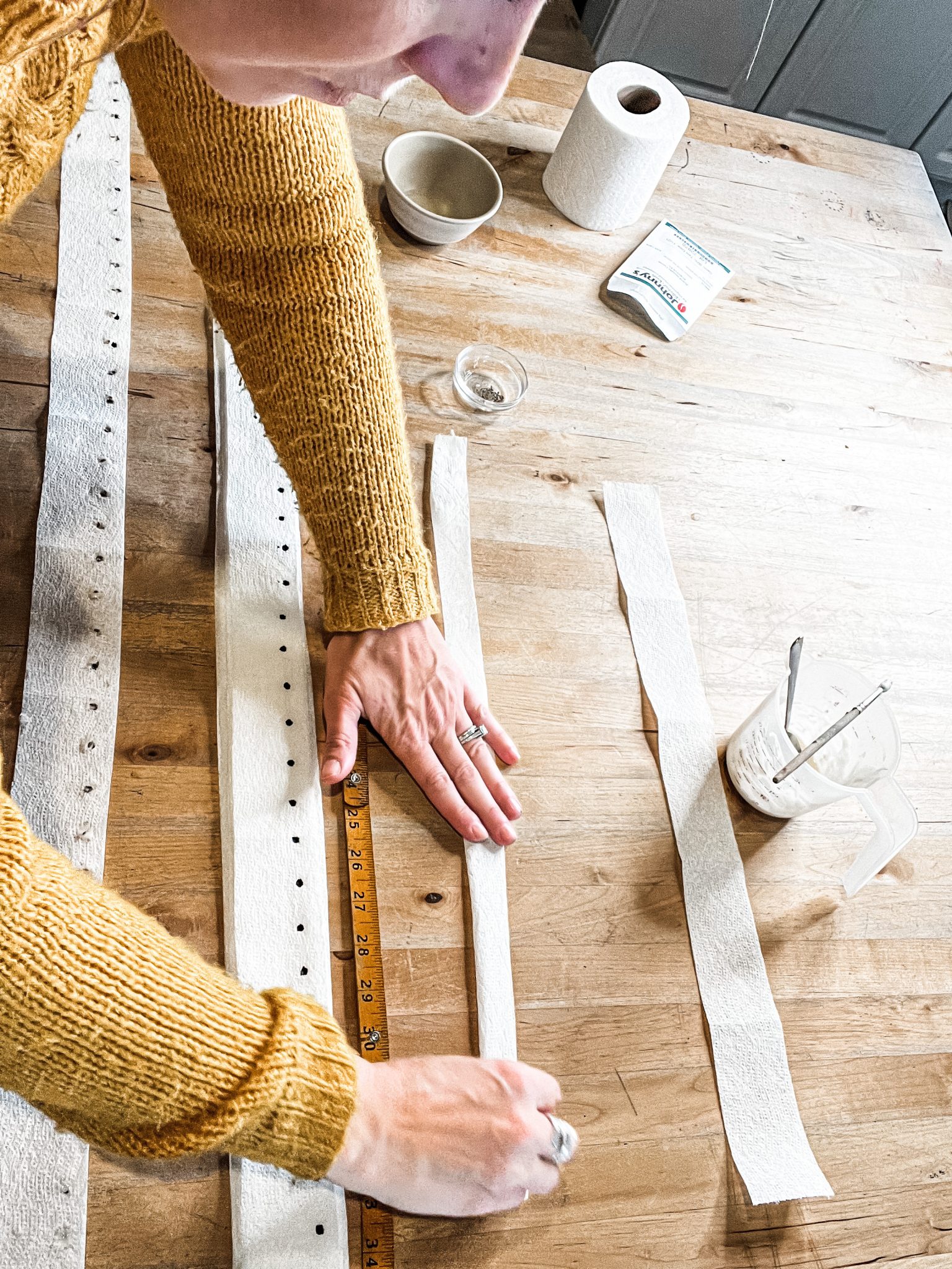 How to Make your own Carrot Seed Tape - Hearty Sol