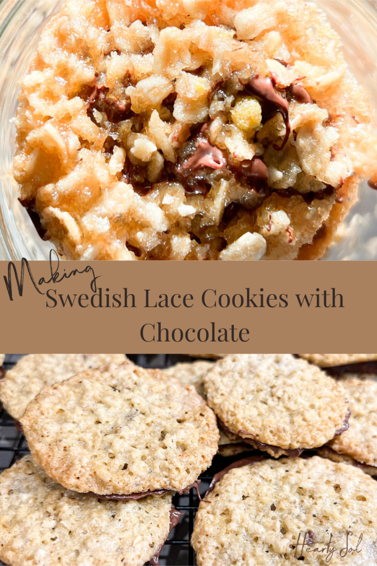 Swedish Lace Cookies with Nutella | Hearty Sol