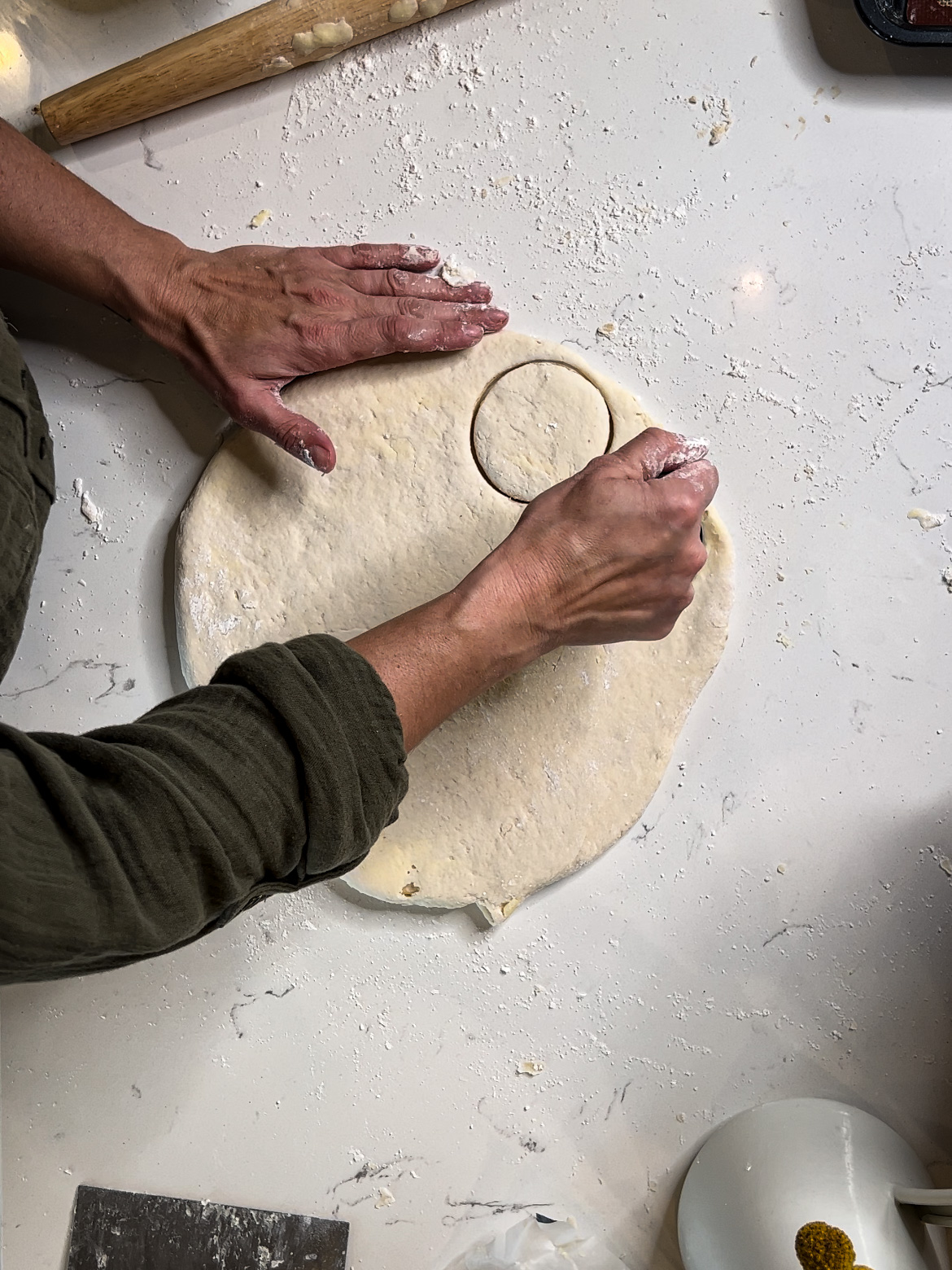 How to Make My Buttery-Layered Biscuits - Hearty Sol