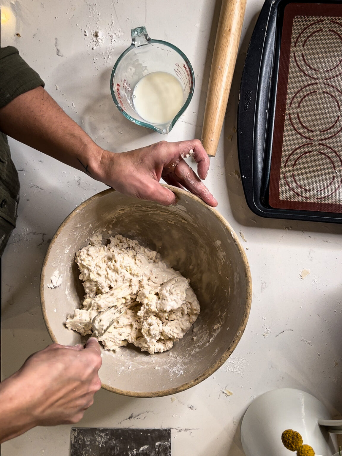 How to Make My Buttery-Layered Biscuits - Hearty Sol