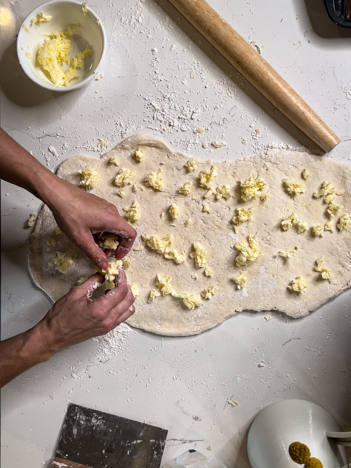 How to Make My Buttery-Layered Biscuits - Hearty Sol