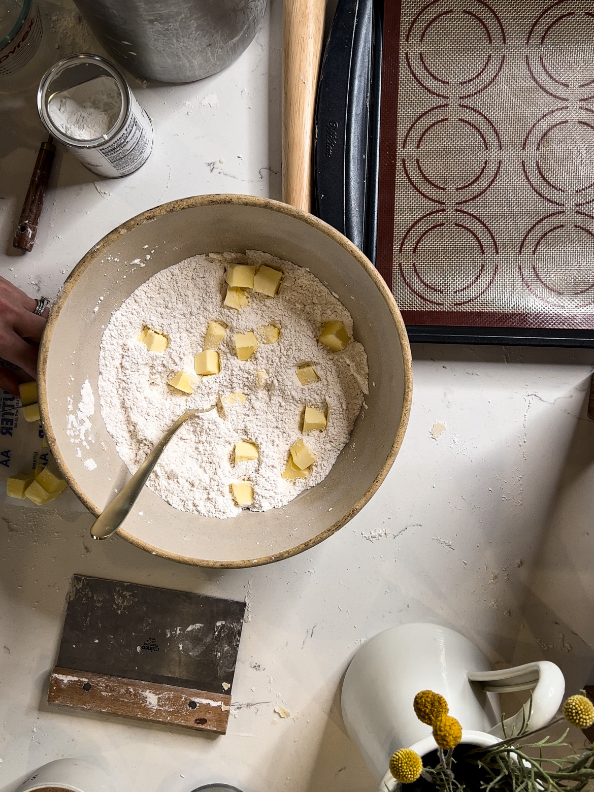How to Make My Buttery-Layered Biscuits - Hearty Sol