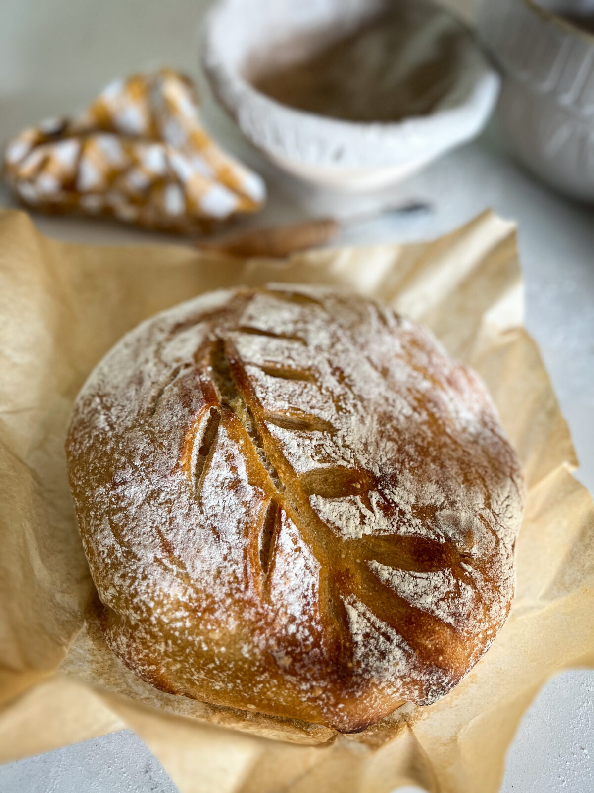 How To Make Artisan Sourdough Bread | Without A Kitchen Scale