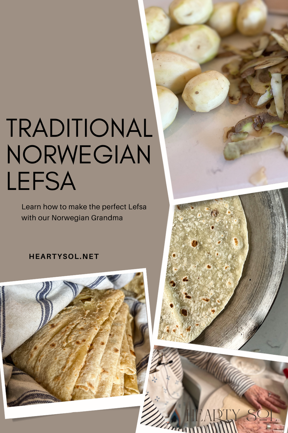 How to Make Authentic Norwegian Lefsa - Hearty Sol