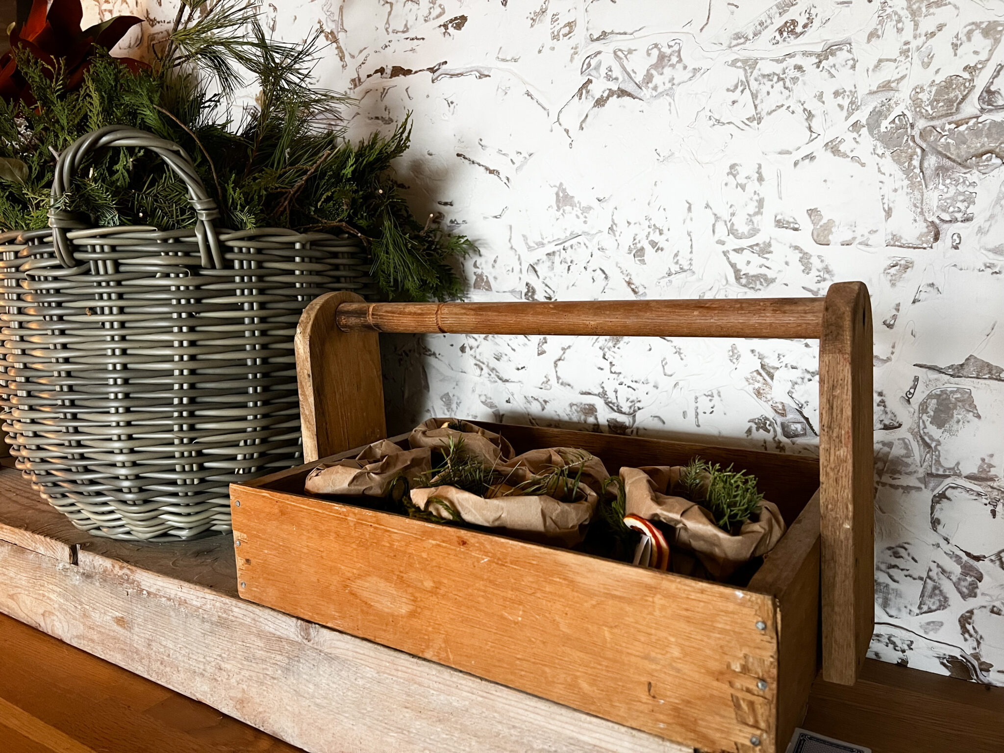 How to Create a Faux Stone Wall on a Budget - Hearty Sol