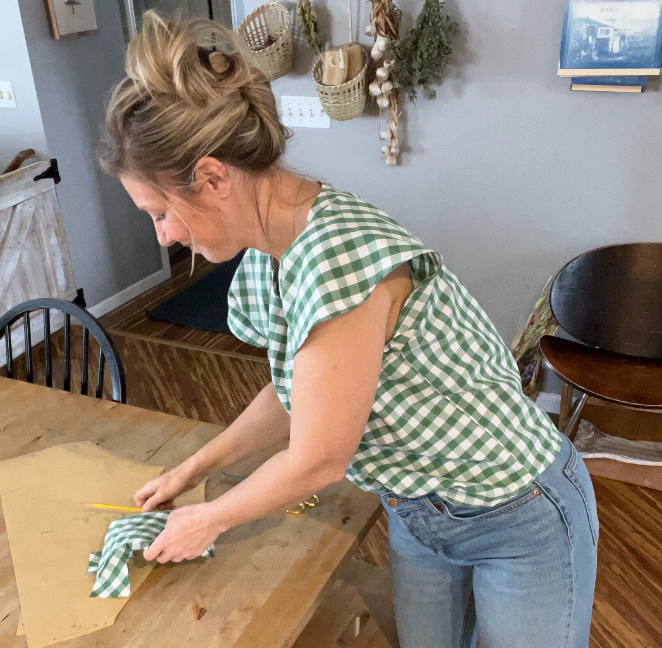 How to Draft a Pattern from Your Favorite Clothes - Hearty Sol