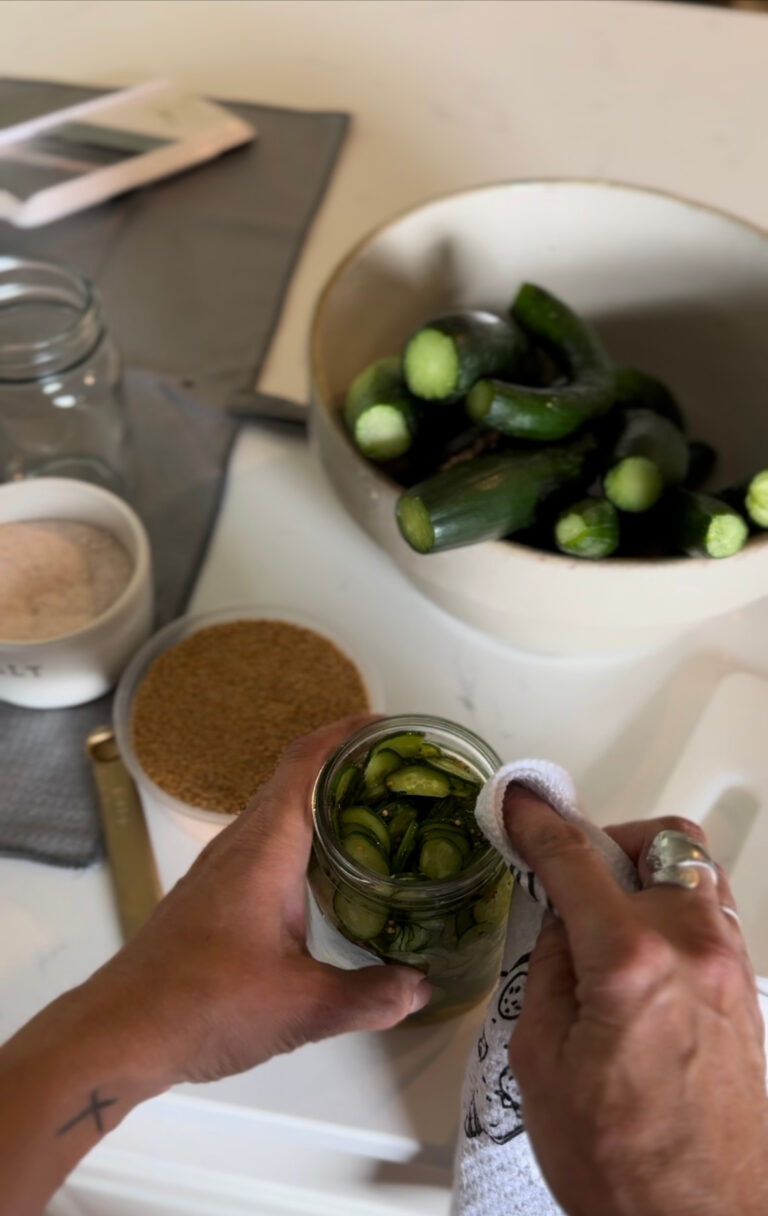 Grandma's Bread and Butter Pickles | Homemade Pickle Recipe - Hearty Sol