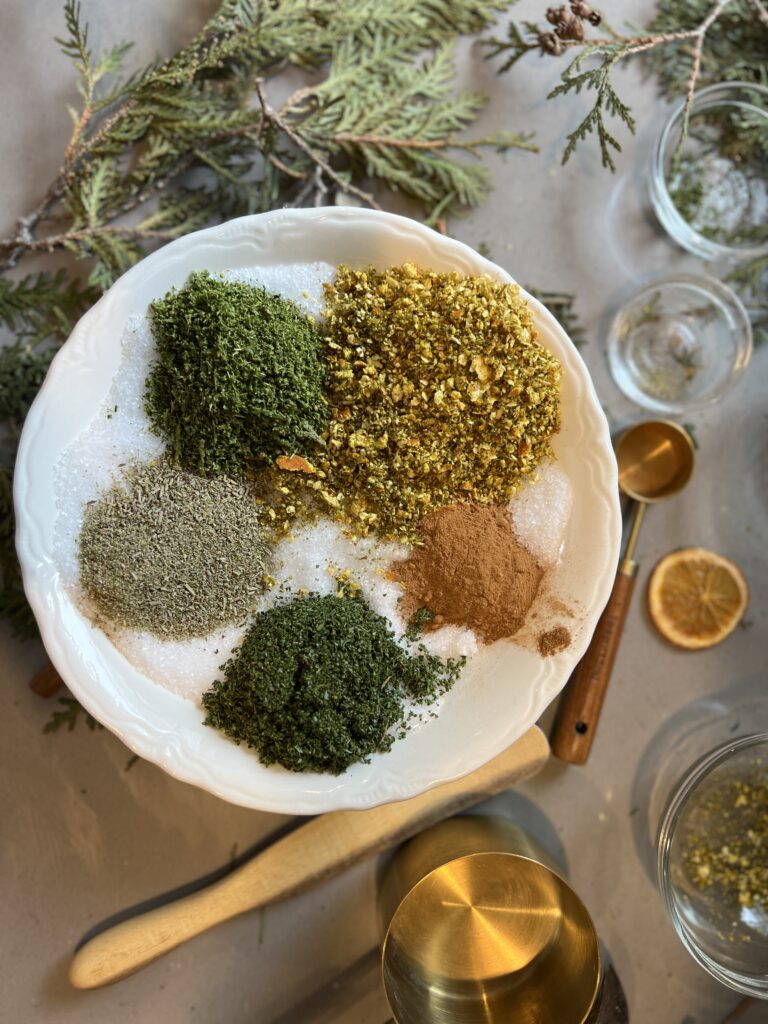 Homemade Wintertime Bath Salt: Relax with Scents of the Season ...