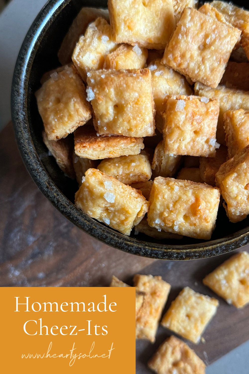 How to make Sourdough Cheez-Its - Hearty Sol