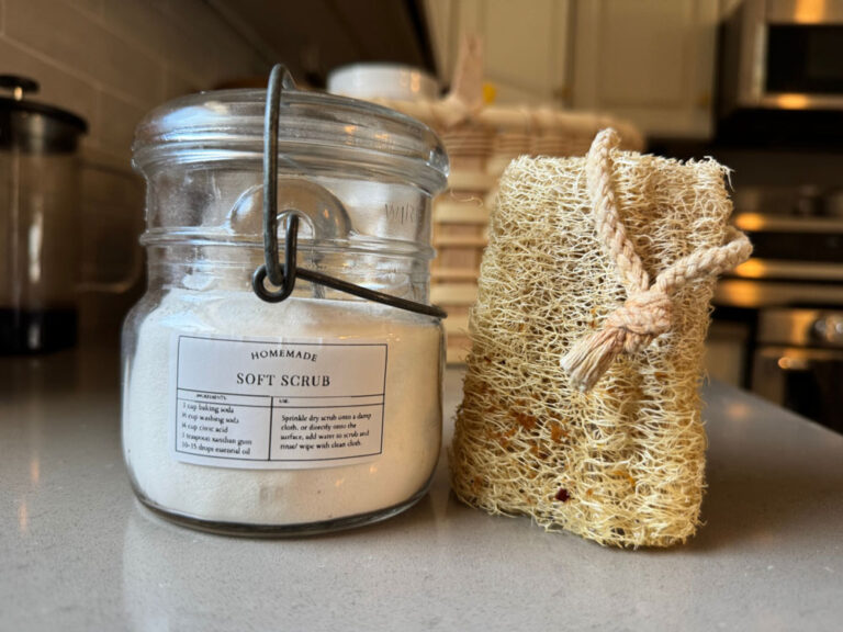 How to Make My Homemade Soft-Scrub Recipe - Hearty Sol